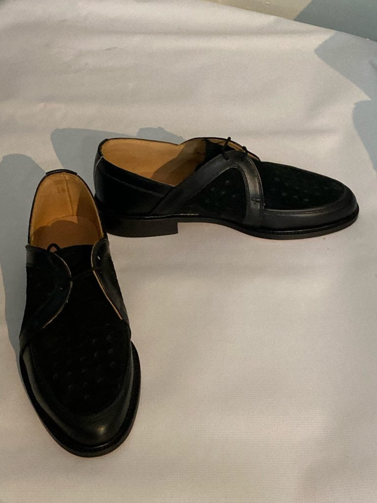 Swingking Black Leather & Suede – Colin Johnson Shoes